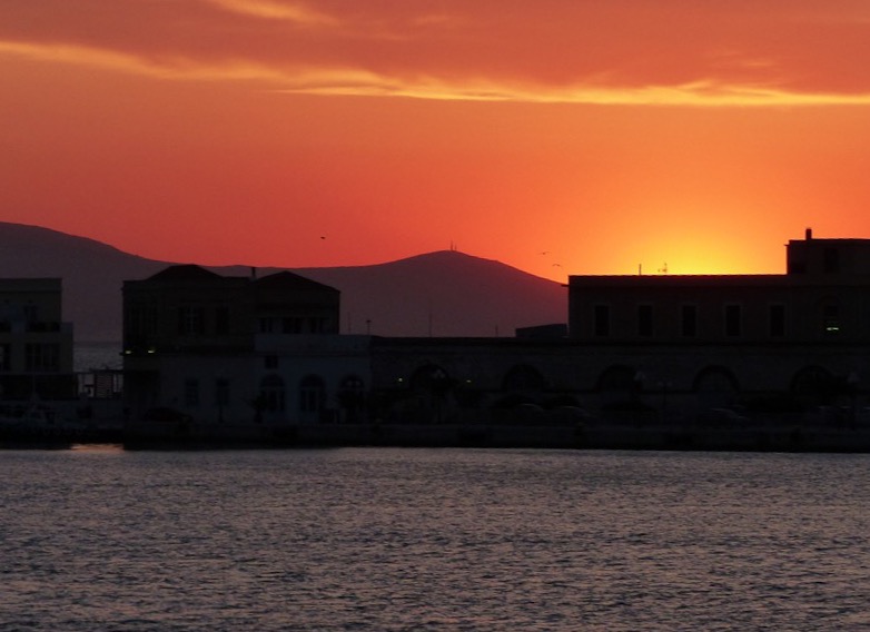 Greek island sunsets | Bagni di Lucca and Beyond