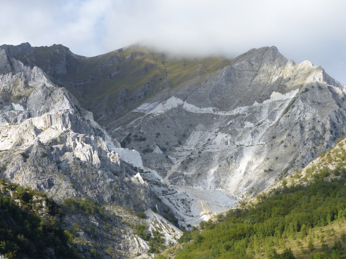 Carrara marble and lardo | Bagni di Lucca and Beyond